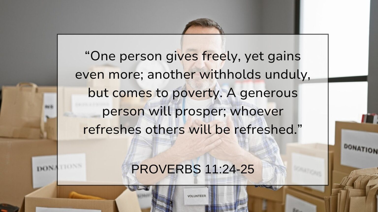 16 Inspiring Bible Verses on the Power of Generosity - HopeNoMatterWhat.com